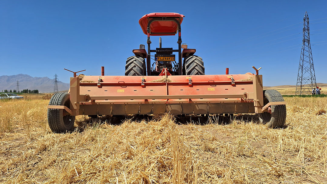 Haulm Topper 4 rows - Sabz-Dasht machine